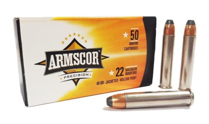 Armscor .22 Magnum Rx 40gr High Velocity Hollow Point - Lock & Load Co